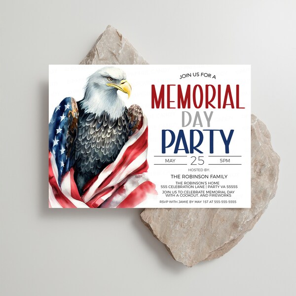 Veterans Day Dinner Invitation - Etsy