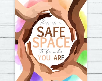 Safe Space Printable - Etsy