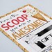 Ice Cream Gift Card Holder, Here's the Scoop You're Awesome, Gift for ...