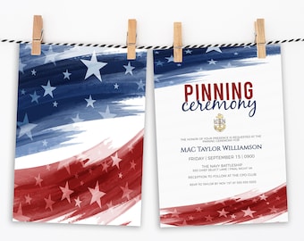 US Navy Pinning Ceremony Invite, United States CPO Navy Pinning Event ...