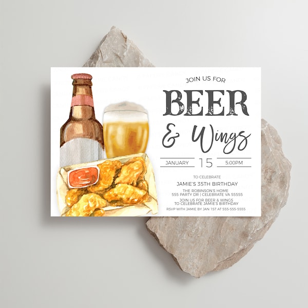 Chicken Wing Birthday Party - Etsy