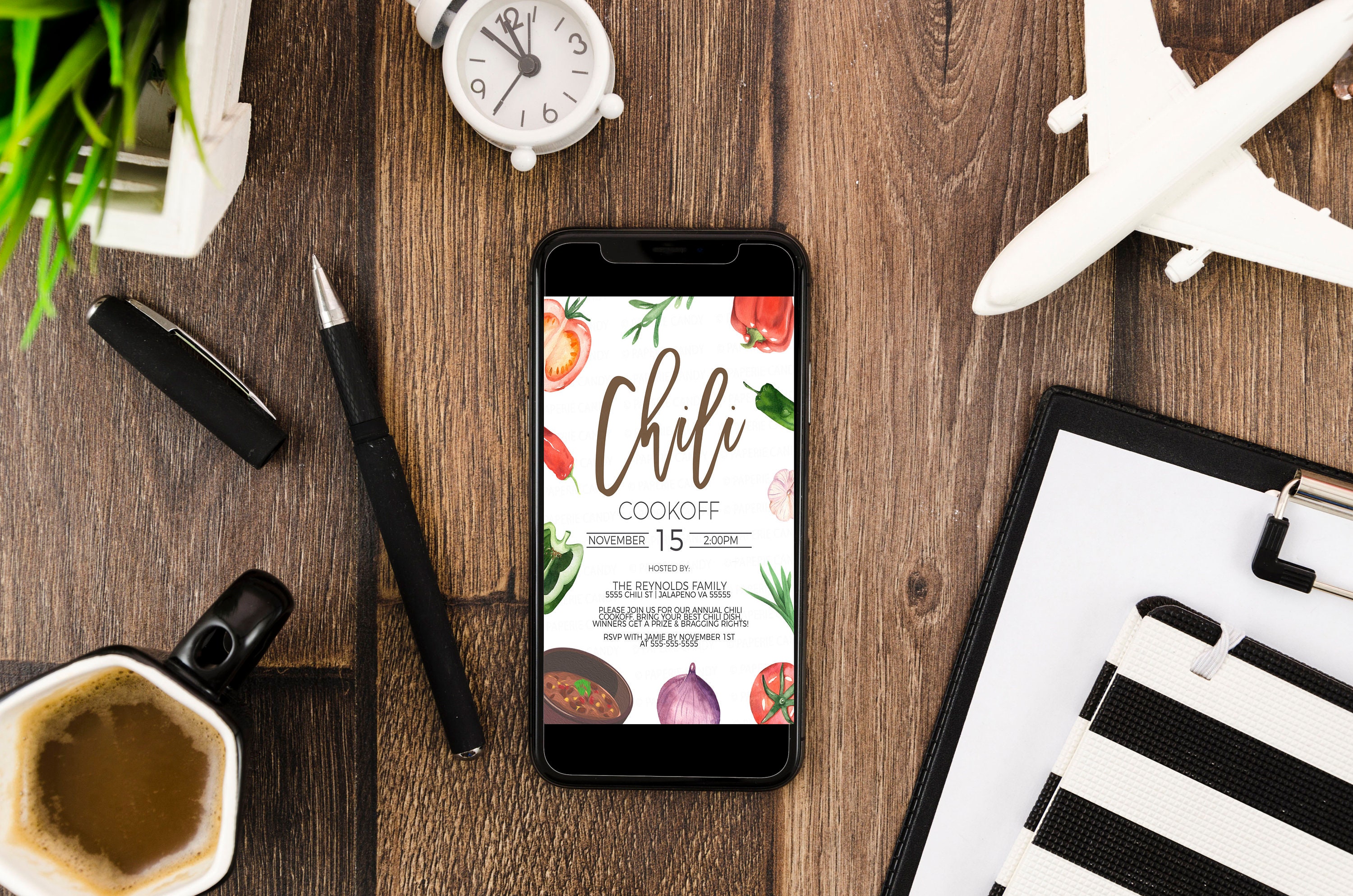 Chili Cook off Invitation, Annual Chili Cook-off Tasting Competition ...