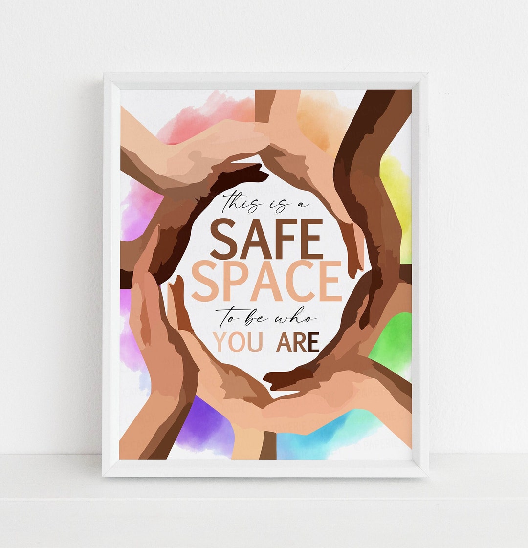 Diversity Poster, Unity Inclusion Acceptance School Classroom Office ...