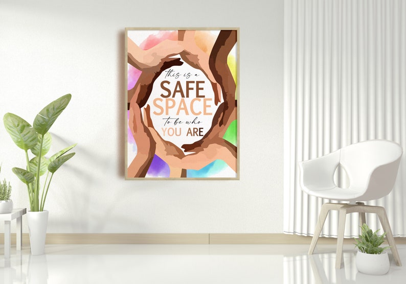 Diversity Poster Unity Inclusion Acceptance School Classroom - Etsy