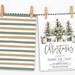 Editable Christmas Lunch Party Invitation, Brunch Luncheon Dinner ...