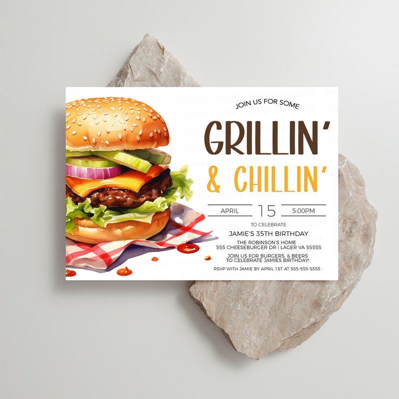 Cookout Invitation - Etsy
