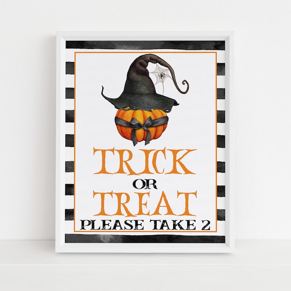 Take 2 Halloween Sign - Etsy