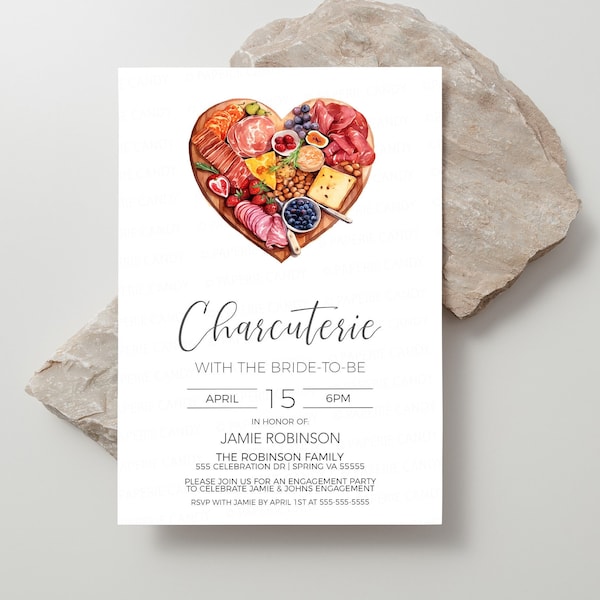 Charcuterie Board Printable Template - Etsy