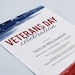 Veterans Day Invitation, Editable Patriotic Invite, 4th of July, Red ...