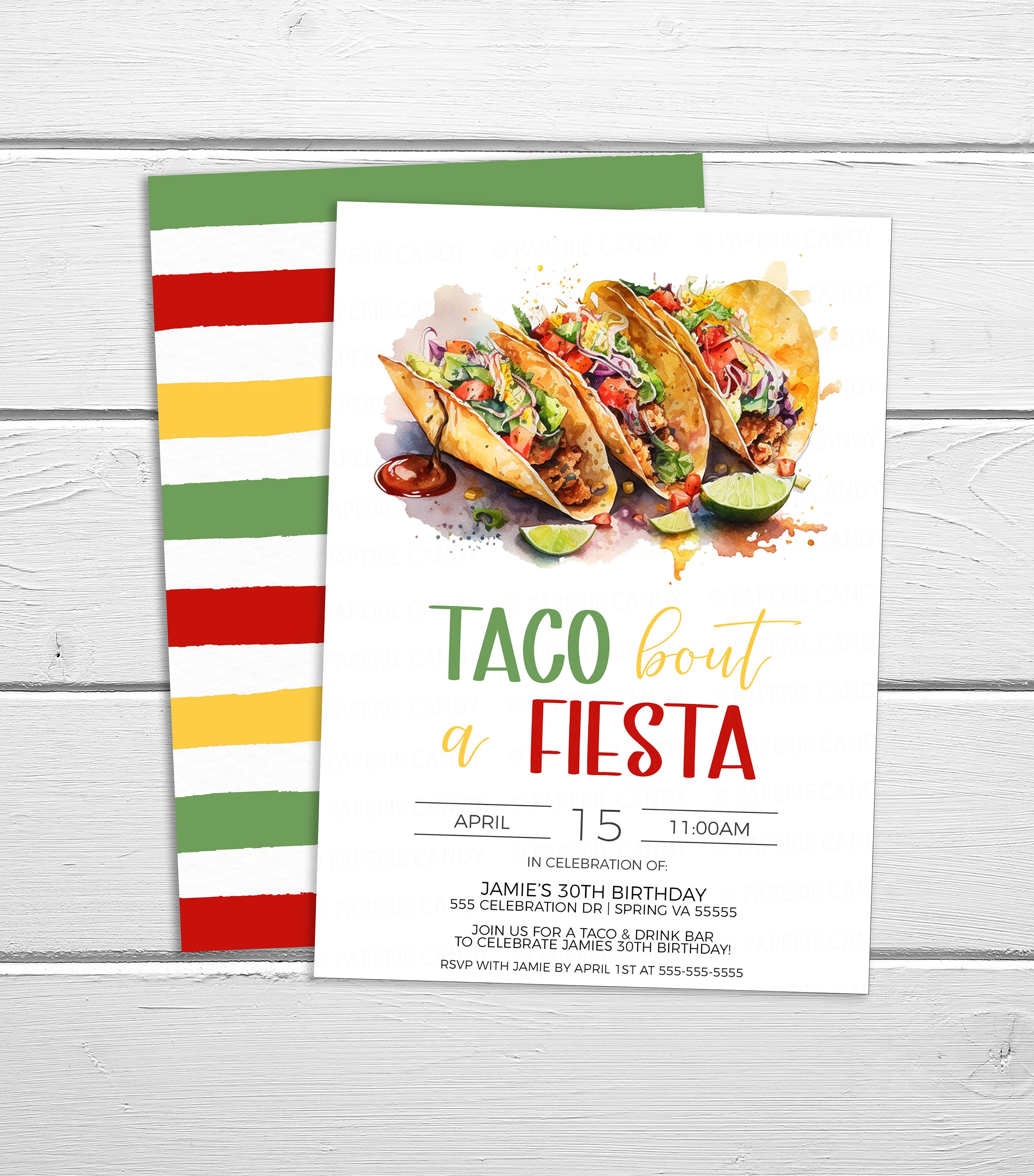 Fiesta Party Invitation, Taco Bout A Fiesta Invite, Fiesta Birthday ...