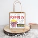 Back to School Popcorn Gift Tag, Poppin' by to Wish You A Happy First ...