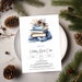 Holiday Book Club Invitation, Holiday Book Swap Invite, Holiday Reading ...