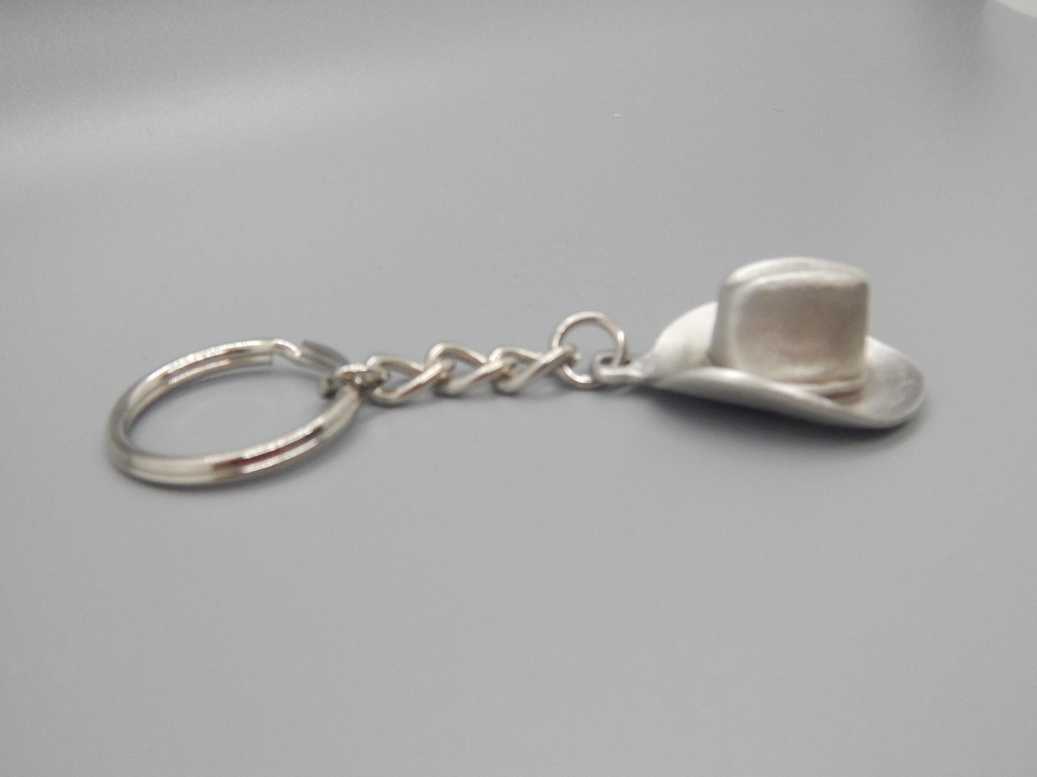 Western Cowboy Hat Keychain - Etsy
