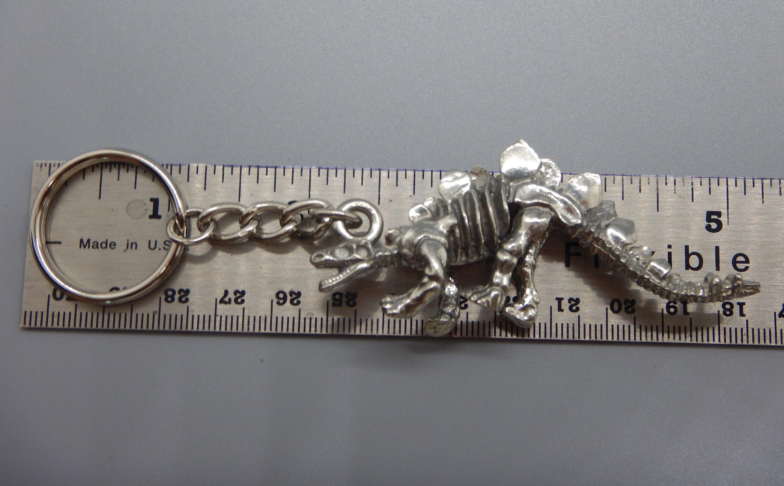 Stegosaurus Dinosaur Keychain - Etsy