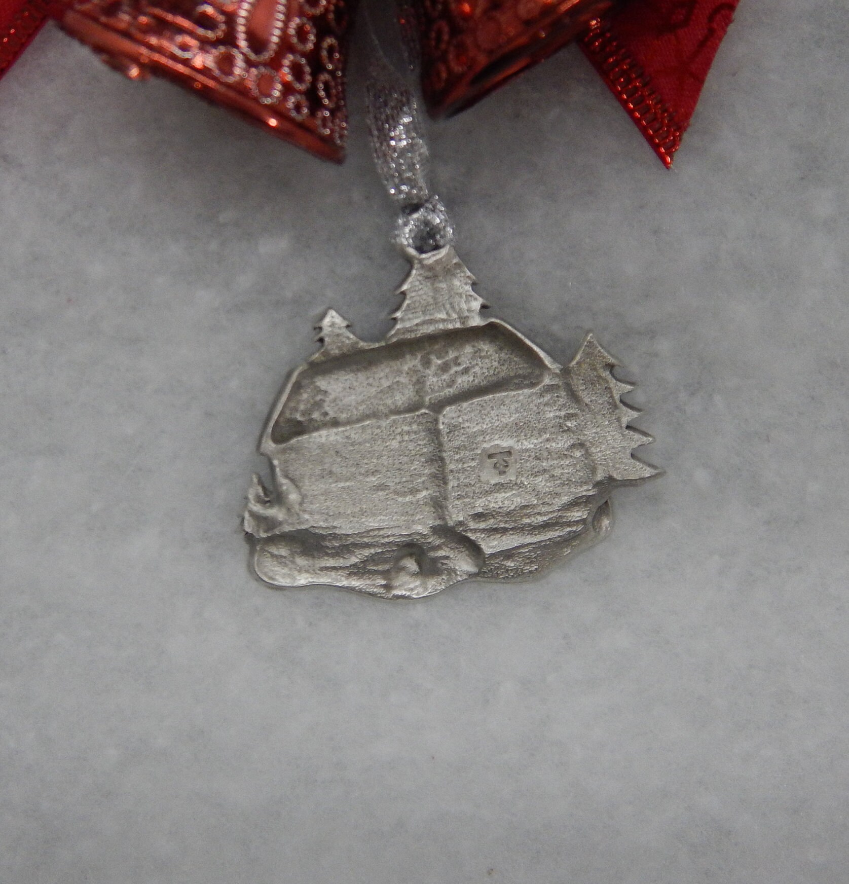 Vintage Covered Bridge Christmas Ornament - Etsy