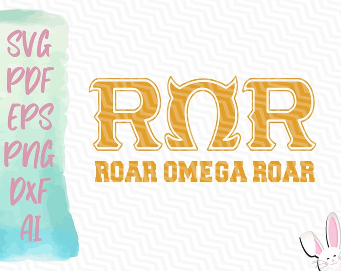 Monsters University ROR Roar Omega Roar SVG Instant Download Svg Pdf ...