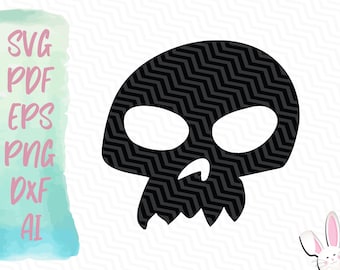 Toy Story Sid Skull Svg - Etsy