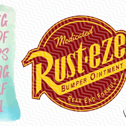 CARS Rust-eze SVG Instant Download Design Cars Cartoon - Etsy