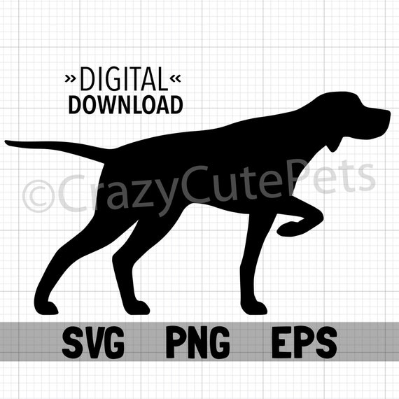 Pointer Silhouette Digital Download SVG EPS PNG Files Pointing - Etsy