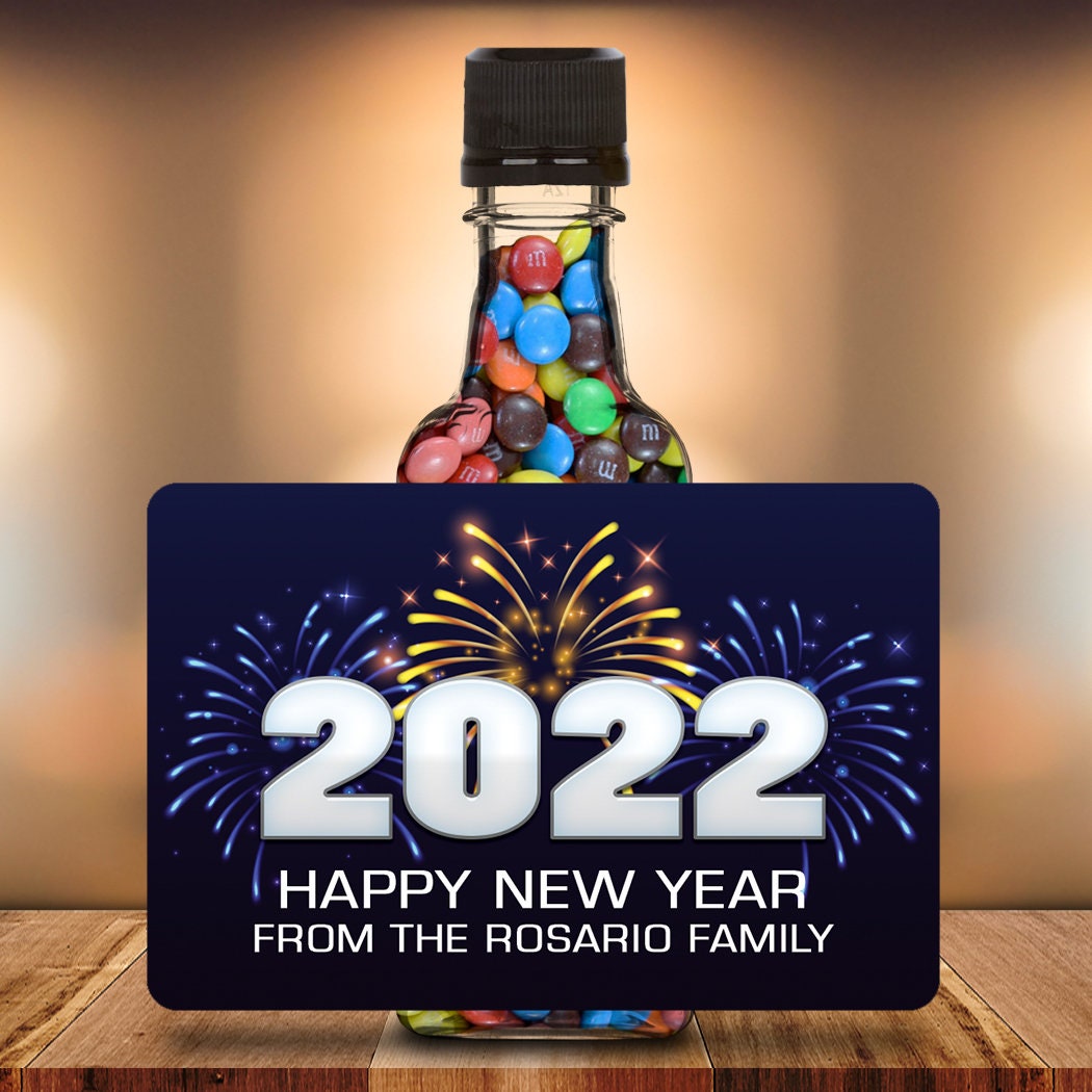 New Years Eve Mini Liquor Bottle Labels New Years Eve Party - Etsy