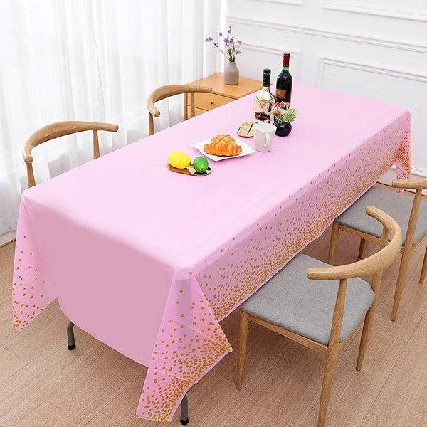Pink Tablecloth - Etsy