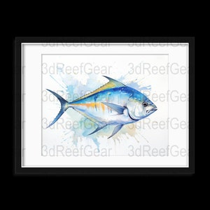 Pompano Watercolor - Digital Download - Etsy