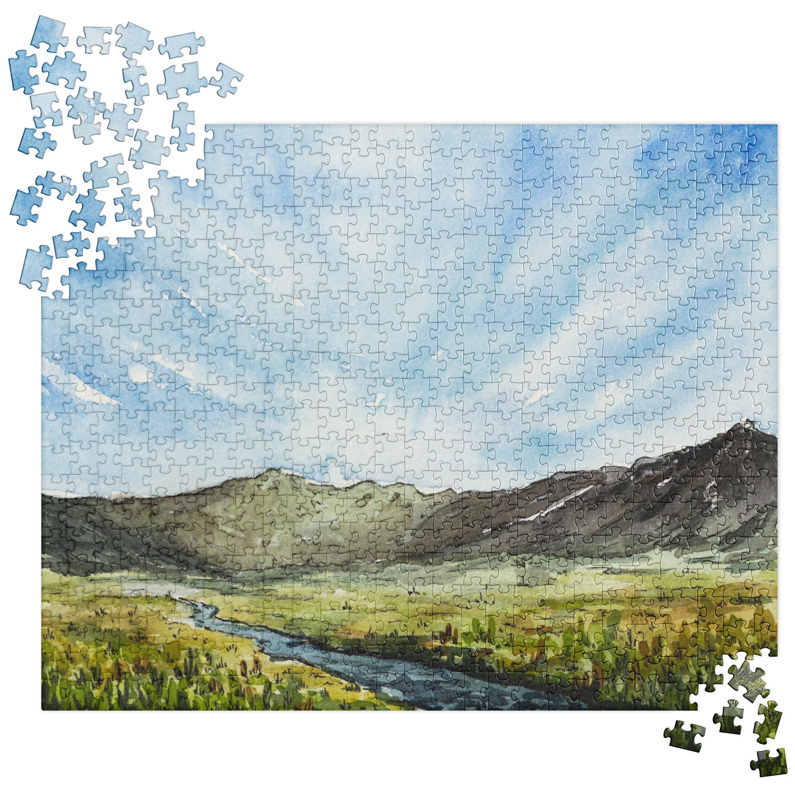 Stanley Idaho 520 Piece Jigsaw Puzzle - Etsy