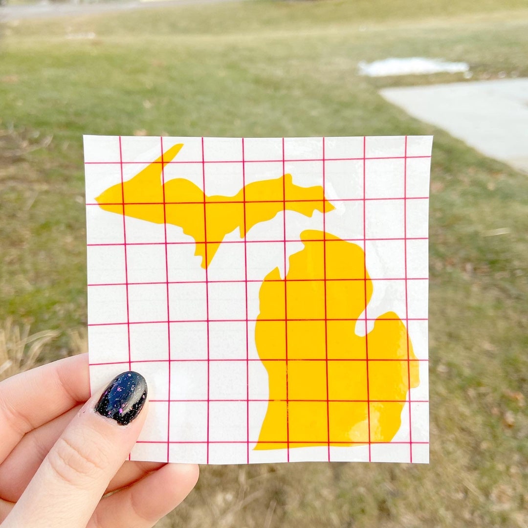 Michigan Vinyl Decal Michigan Decal Car Decal Waterproof Decal Vinyl ...