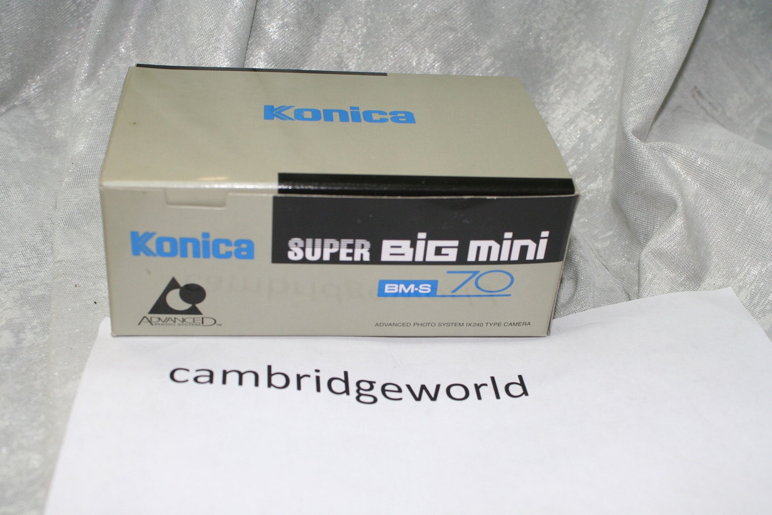 KONICA Super Big Mini Aps Camera BM-S 70 With Carrying Case NEW in ...