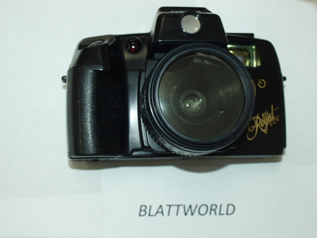 Big Dual VIEWFINDER Eyelevel and Waist Level NEW 35mm Auto Wind Camera ...