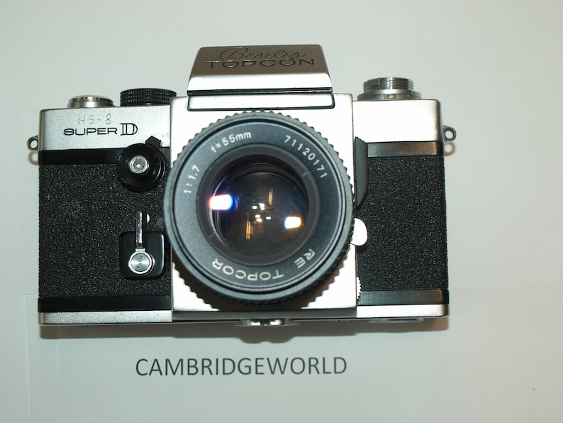 Beseler Topcon Super D SLR Camera With 55mm F1.7 RE Topcor Lens - Etsy