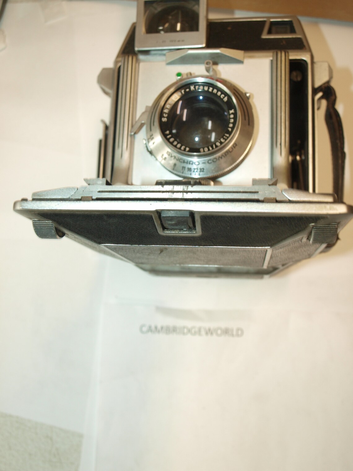 Black LINHOF TECHNIKA 2x3 Medium Format Folding Press Camera With 105mm ...