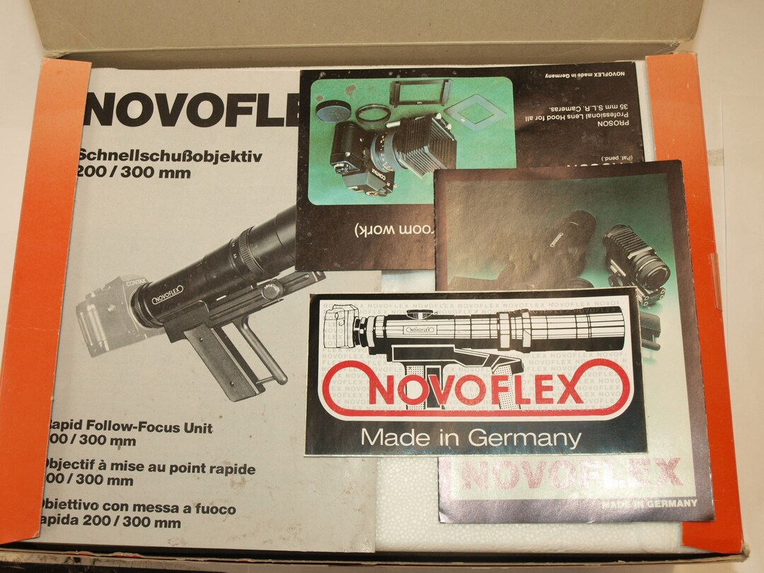 NEW Old Stock 200mm F3.8 Novoflex Follow Focus Telephoto Lens in Box - Etsy