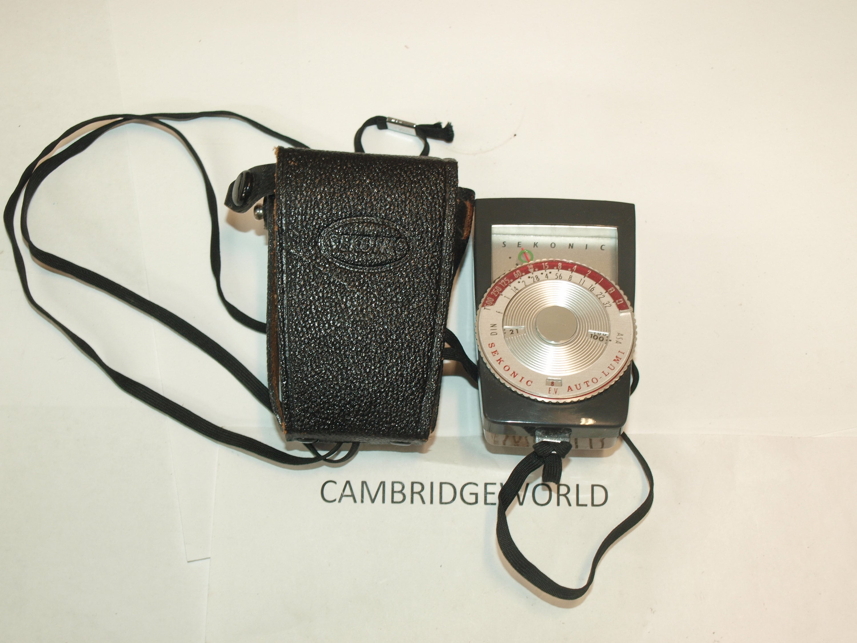 Sekonic Auto Lumi Camera Exposure Light Meter With Case - Etsy