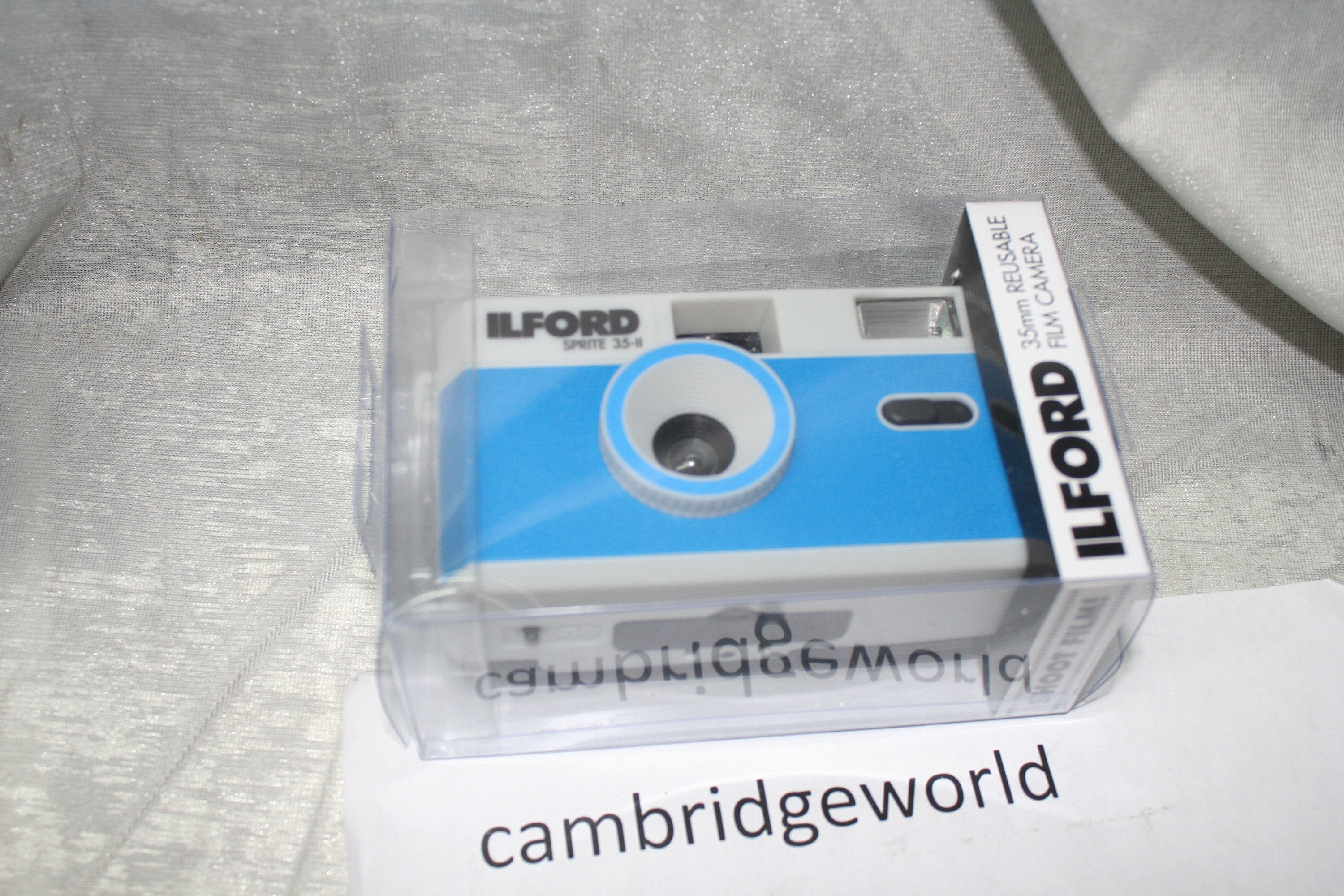 ILFORD Sprite-ii 35mm Reusable Camera NEW Available in Red Blue Green ...
