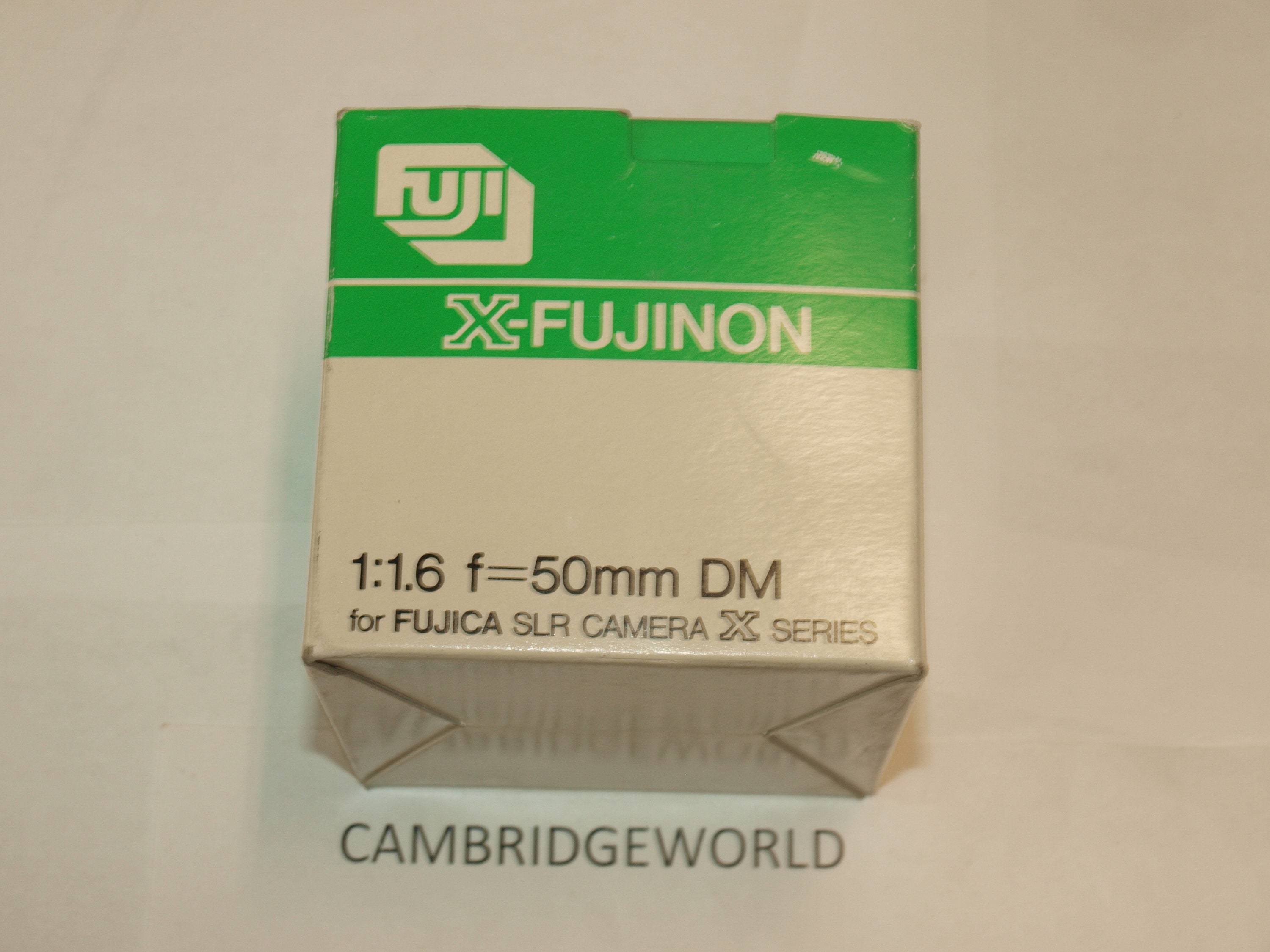 NEW Old Stock Fuji Fujifilm Fujica 50mm F1.6 DM Fujinon X Lens in the ...