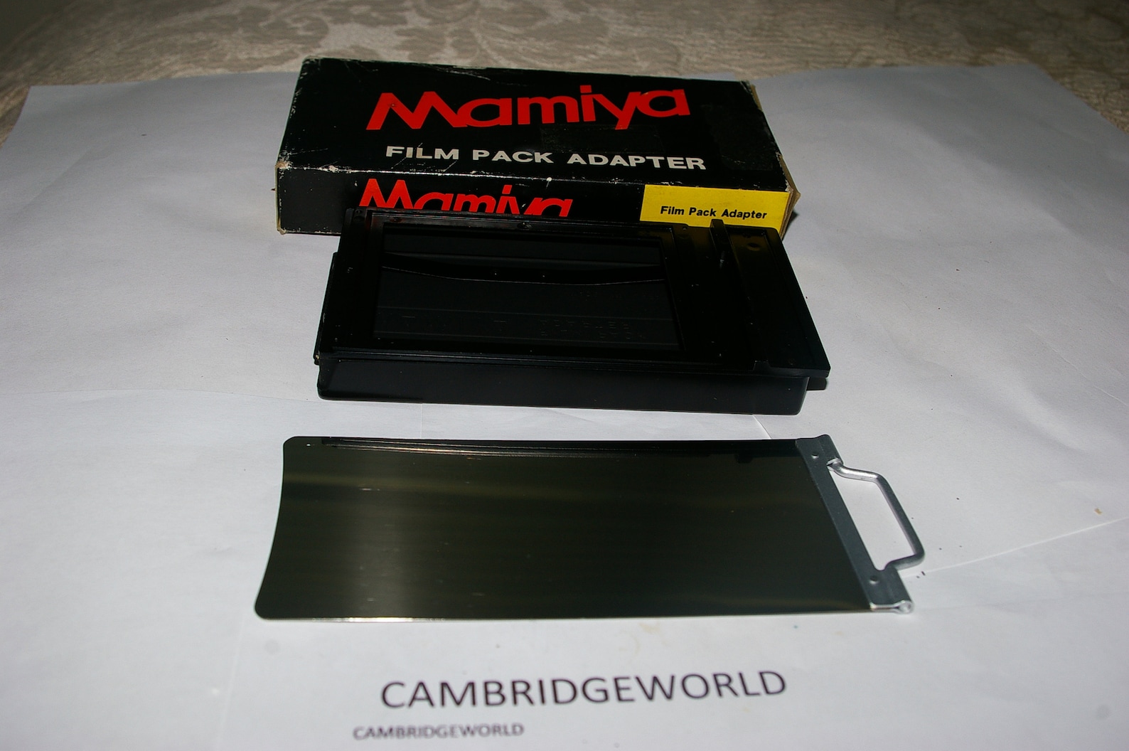 MAMIYA FILM Pack Adapter With Insruction for Mamiya Press Cameras - Etsy