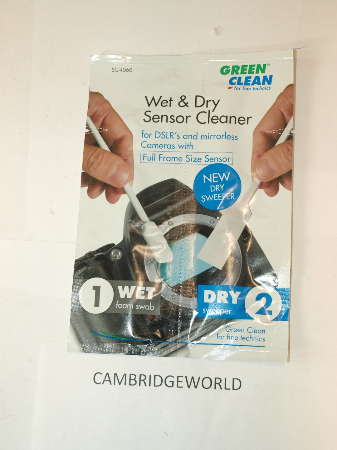 NEW Green Clean Wet & Dry Sensor Cleaner for DSLR and Mirrorless ...