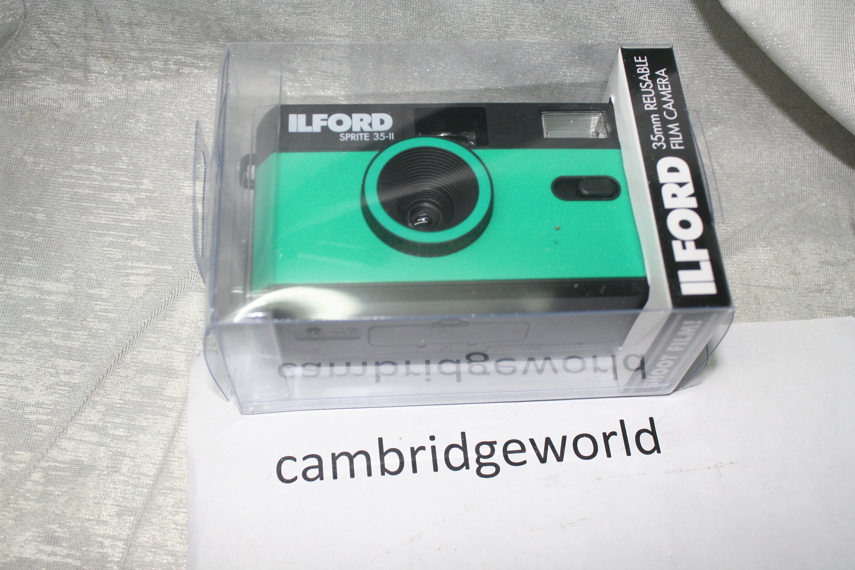ILFORD Sprite-ii 35mm Reusable Camera NEW Available in Red Blue Green ...