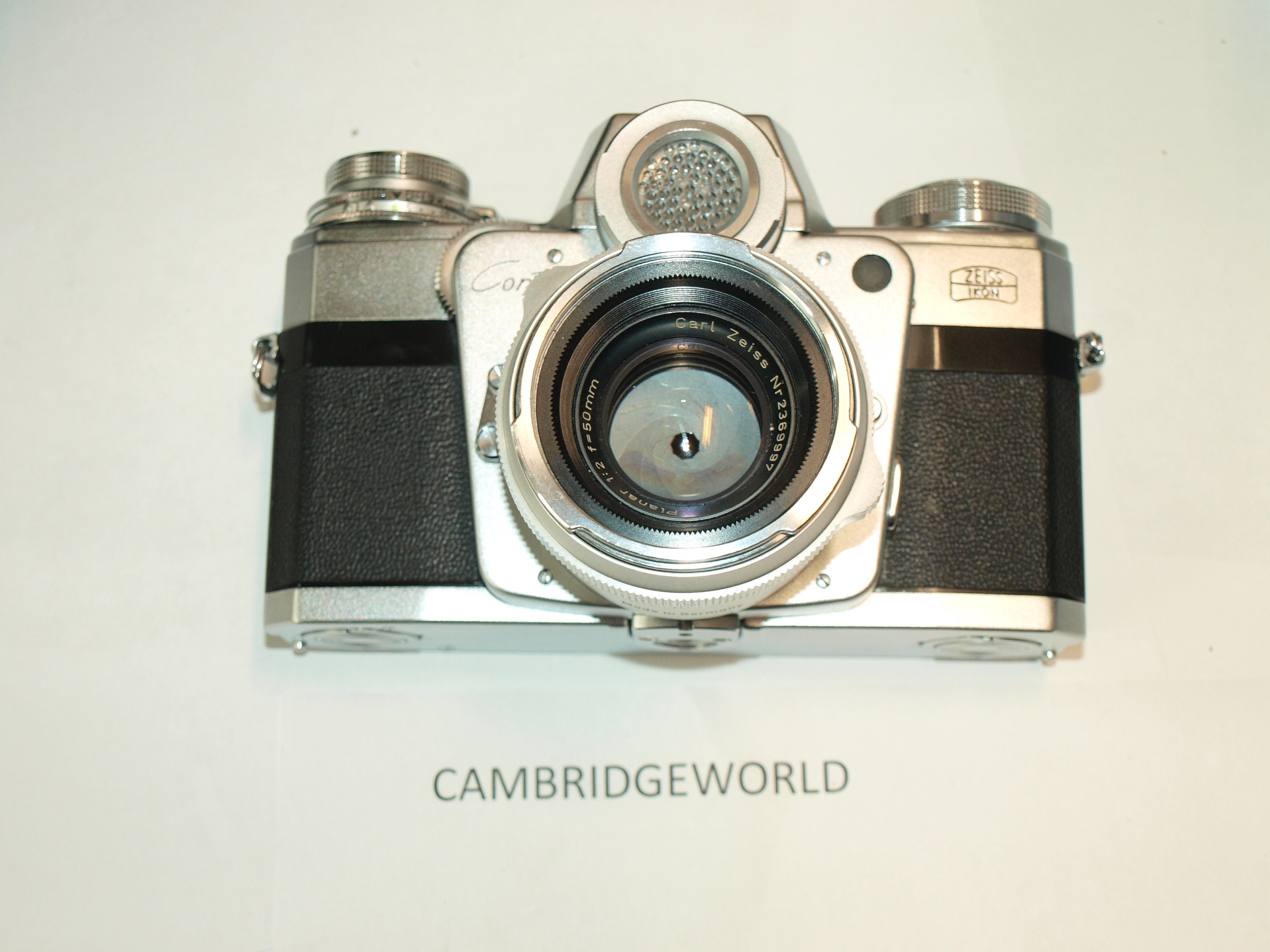Zeiss Ikon Contarex Camera With Carl Zeiss 50mm F2.0 Planar Lens - Etsy