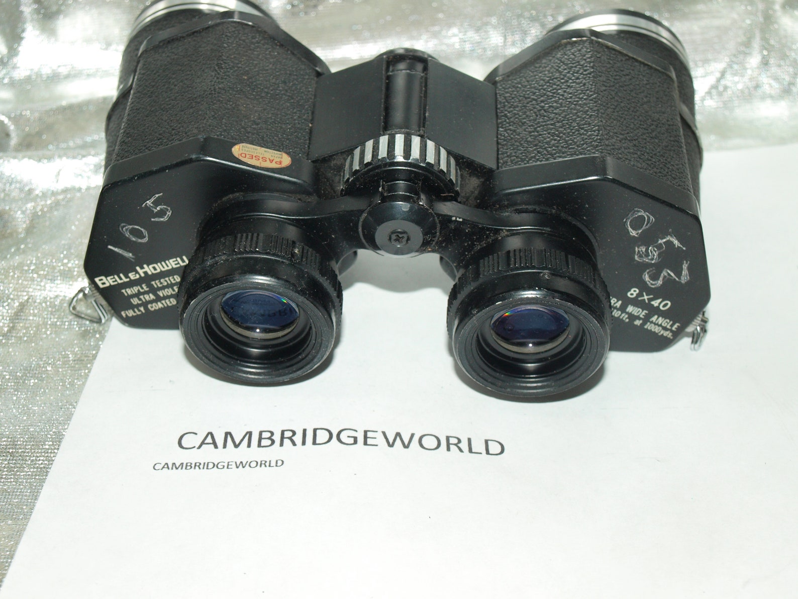 8X40 Bell&howell Extra Wide Angle Binoculars Binocular Triple Tested ...