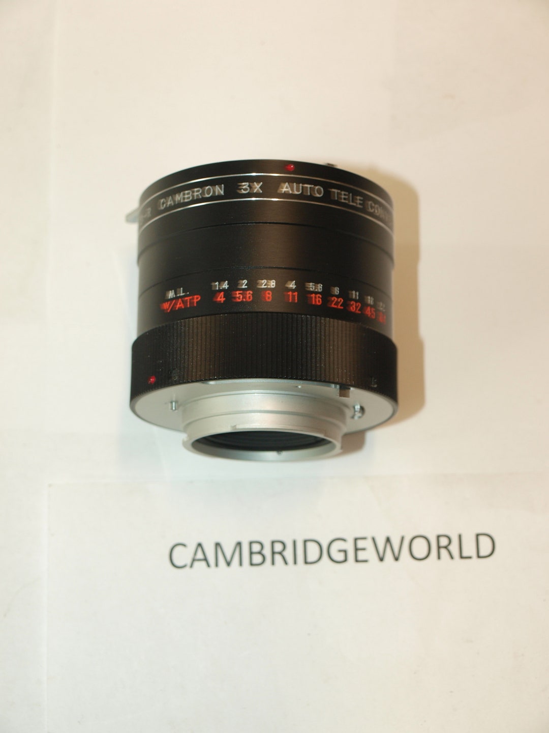 3X Auto Teleconverter Lens Fo TOPCON Super D RE D1 Re200 Re300 and ...