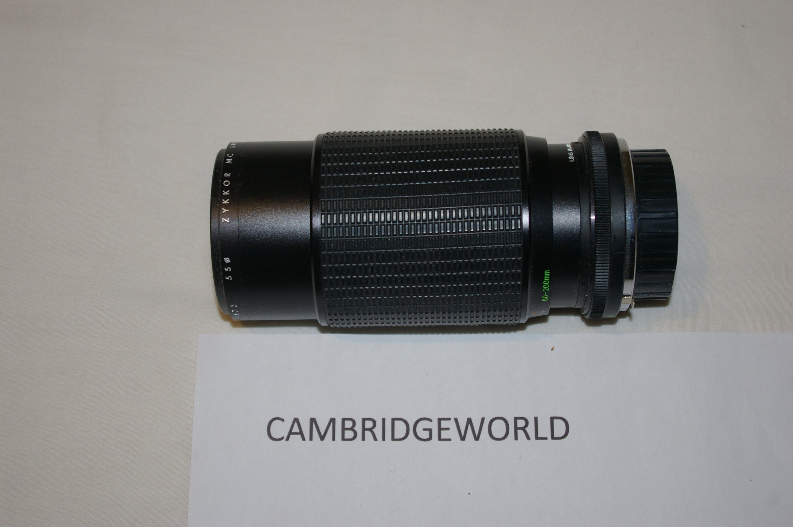 80-200mm F4.5 One Touch MC Multi Coated ZOOM Lens for Minolta Type ...