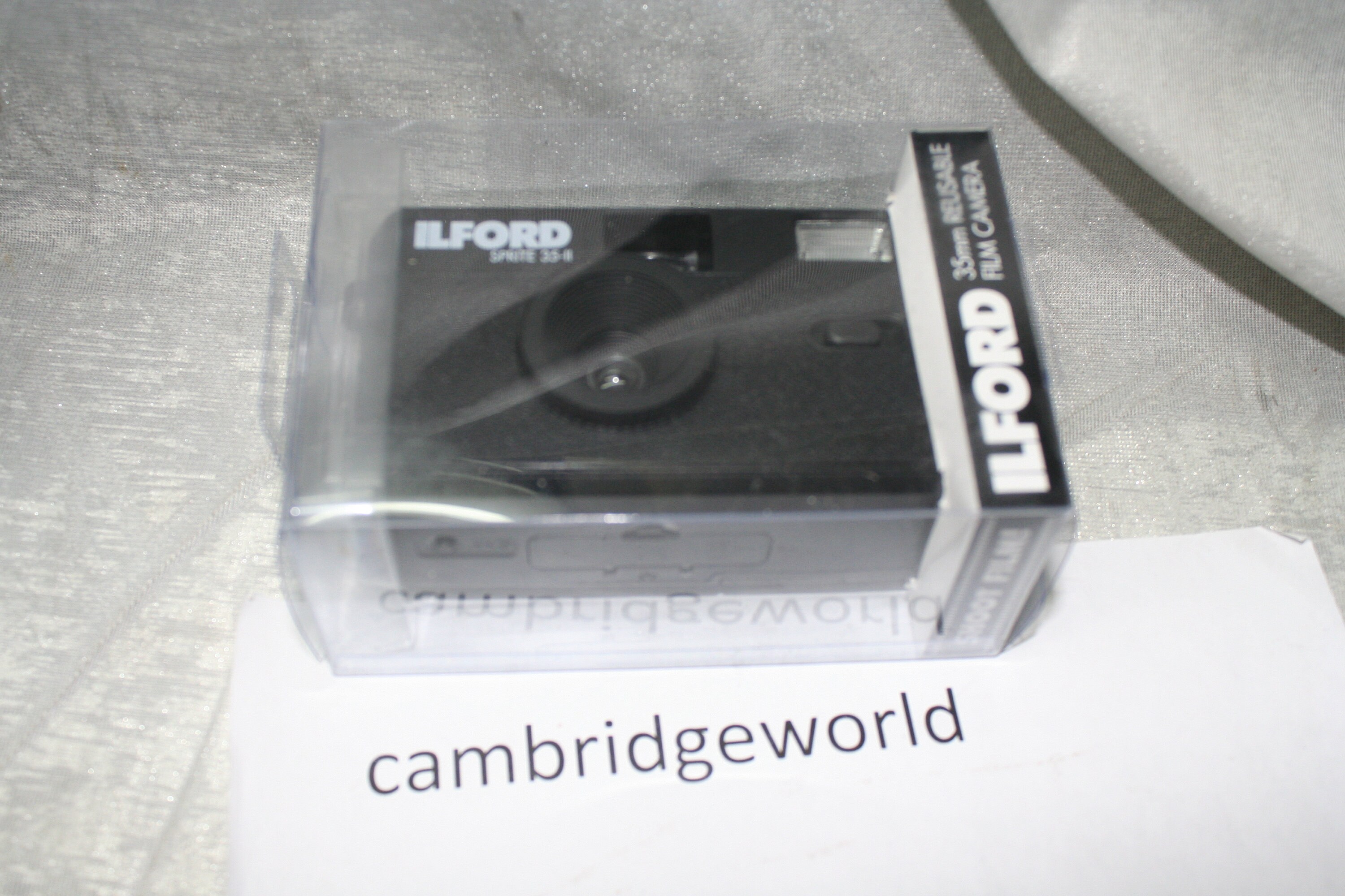 ILFORD Sprite-ii 35mm Reusable Camera NEW Available in Red Blue Green ...