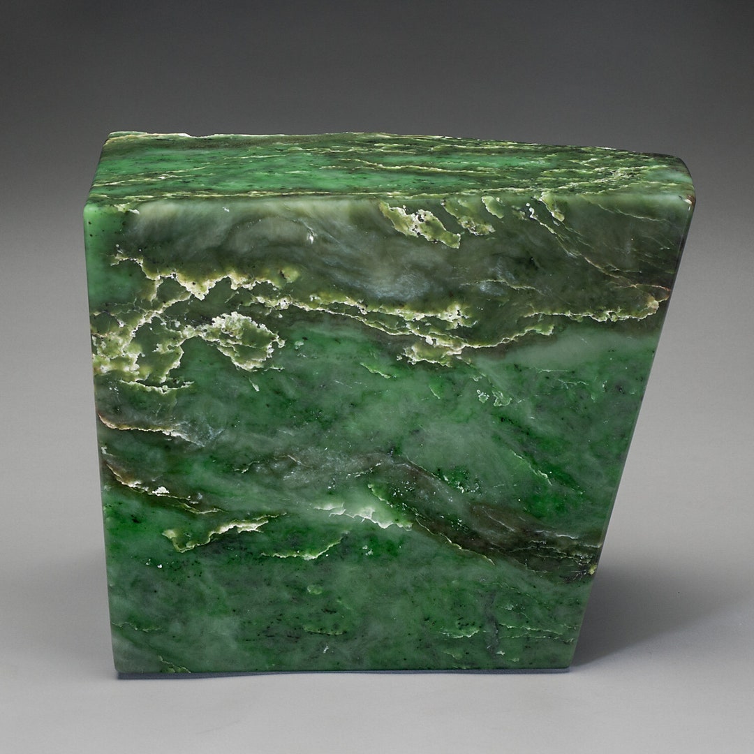 Jade Sculpture Rare - Siberian Russian Nephrite Jade Formed and ...
