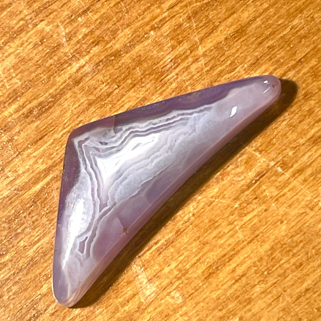 Rare Holly Blue (calapooia) Agate 2.23g 11.20 Ct Polished Cabocon: Said ...