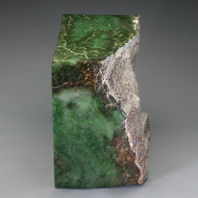 Jade Sculpture Rare - Siberian Russian Nephrite Jade Formed and ...