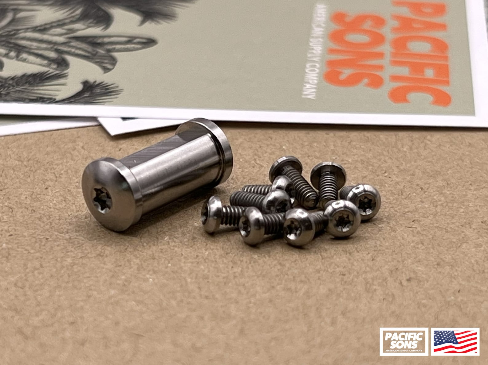 Complete Titanium Screw & Pivot Dress Kit for Benchmade Adamas 275 ...