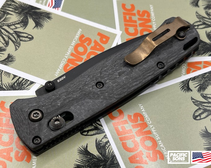Benchmade Bugout 535 - Belmont Carbon Fiber Scales - Etsy