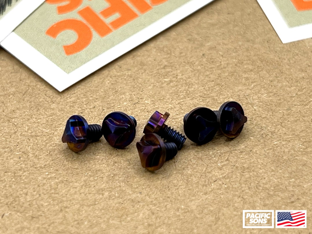 Titanium Screw Set for Microtech Combat Troodon Series Knives - Etsy